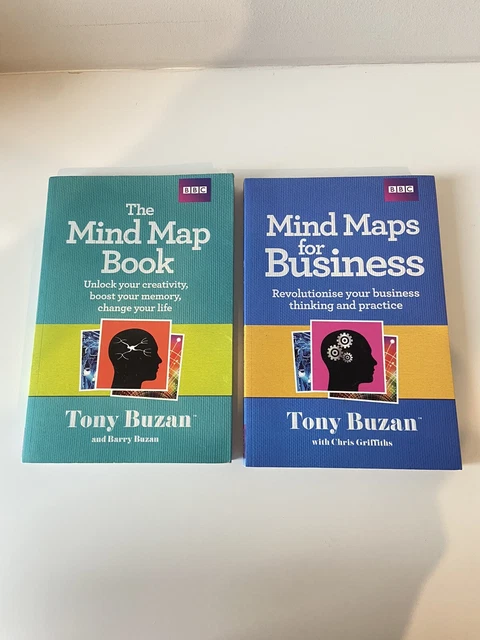 THE MIND MAP Book And Mind Map For Business Book Set Of 2 By Tony ...