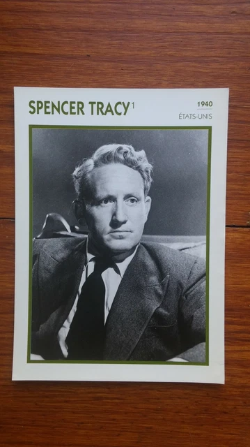 SPENCER TRACY FICHE cinéma carte lobby card actor movie 1992 EUR 6,50 ...