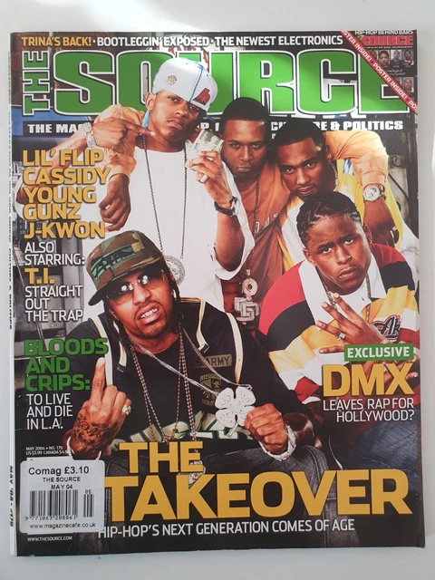 THE SOURCE MAGAZINE May 2004 #176 The Takeover Cassidy DMX T.I Lil ...