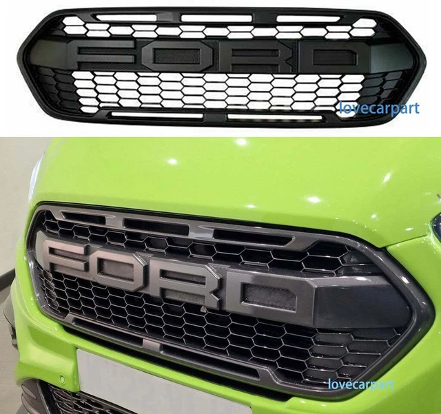 FOR FORD TRANSIT Custom Grill 2018-2023 Trail Raptor Style Grille Matte ...