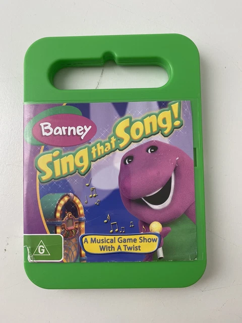BARNEY - SING That Song DVD - 2007 ABC - Region 4 PAL - Free Postage ...