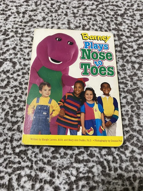 TODDLER BOARD BOOK Barney Plays Nose To Toes £8.07 - PicClick UK