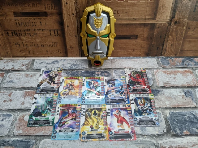 POWER RANGERS MEGAFORCE Gosei Morpher and 10 Cards £18.95 - PicClick UK
