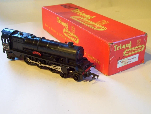TRIANG R50 BR Black Livery 4-6-2 Princess Elizabeth Loco 46201 Boxed OO ...