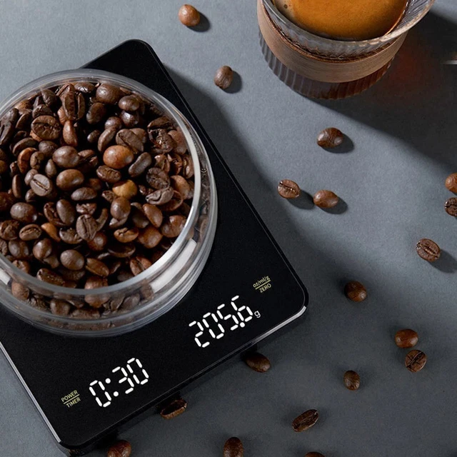 CONVENIENT COFFEE SCALE for Accurate Brewing and Ingredient Measurement ...