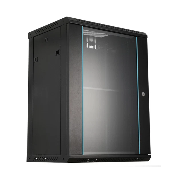 SERVER RACK WALL Mount Cabinet Locking Networking Data Enclosure 15U ...