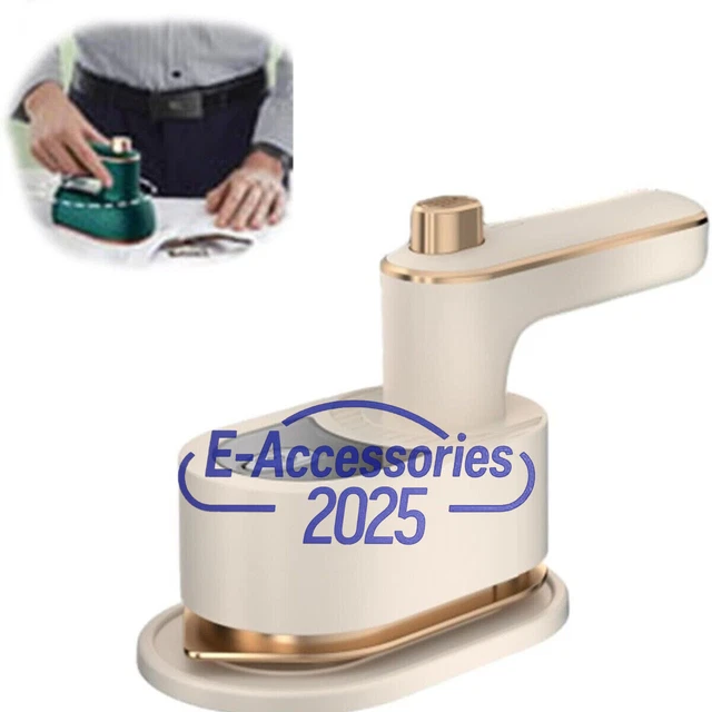 MINI PORTABLE MICRO Steam Iron Machine Steamer Handheld Garment Clothes ...