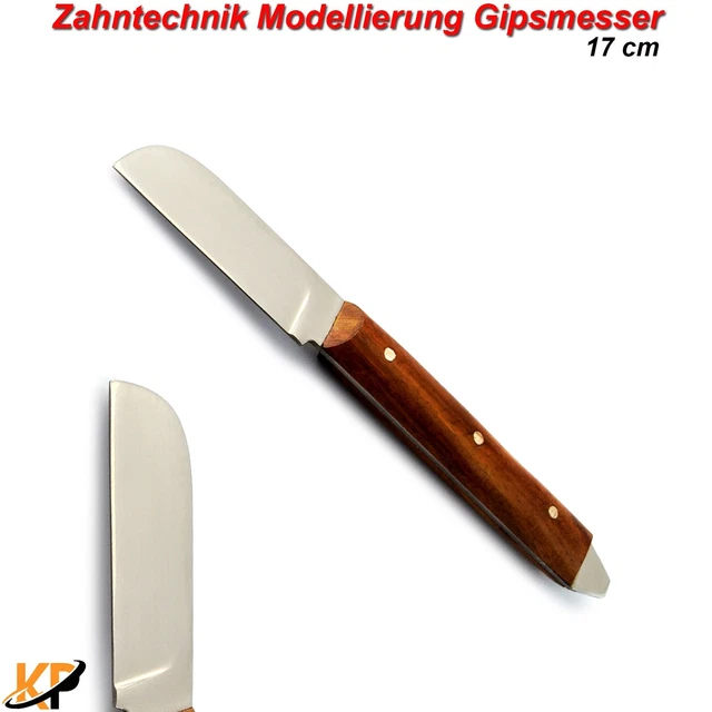 ZAHNTECHNIK MODELLIERUNG GIPSMESSER Wachs Gips Messer Spatel ...