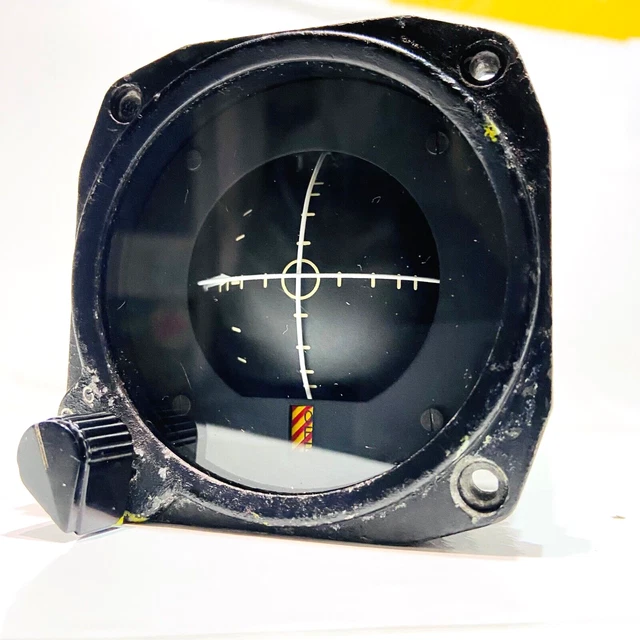 AIRCRAFT COCKPIT GAUGE Dated 1964, Label ID Missing, Orientation ...
