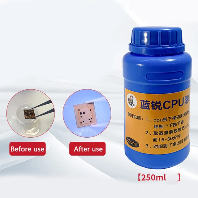 CPU NAND WIFI Glue Remove Liquid Cleaner Adhesive Epoxy Phone Repair ...