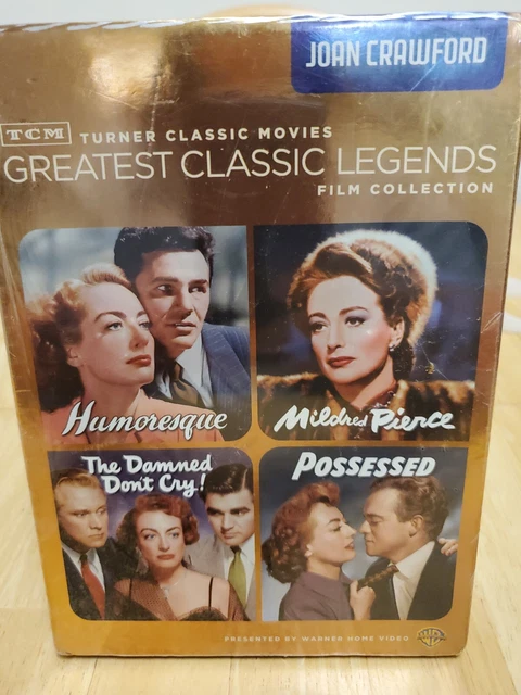 TCM GREATEST CLASSIC Legends Film Collection Joan Crawford (4 Movies on ...