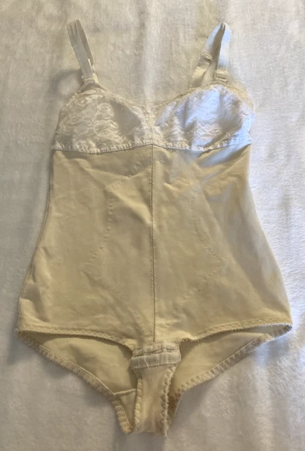 VINTAGE FULL BODY PANTY GIRDLE 36 D Shaper Bodysuit 60's £29.11 ...