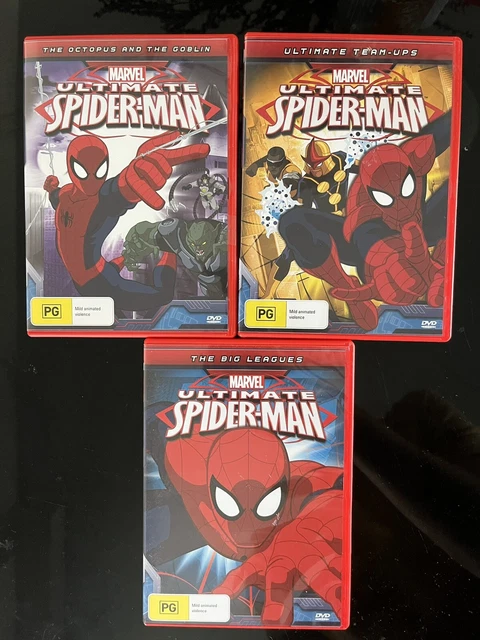 ULTIMATE SPIDER-MAN ANIMATED Collection DVD Lot Set Marvel Comic ...