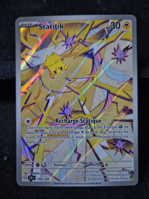 CARTE POKÉMON STATITIK AR 150/142 EV07 Couronne Stéllaire SCR FR EUR 12 ...
