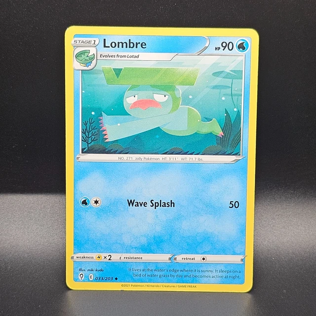 LOMBRE 033/203 POKEMON Uncommon SWSH07: Evolving Skies MP $0.99 ...