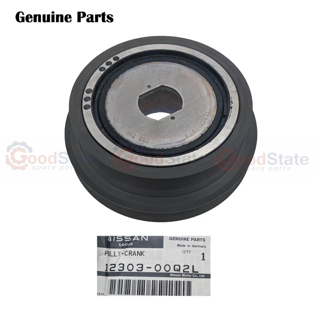GENUINE NISSAN NAVARA D23 NP300 2.3 M9T YS23 Crankshaft Pulley Harmonic ...