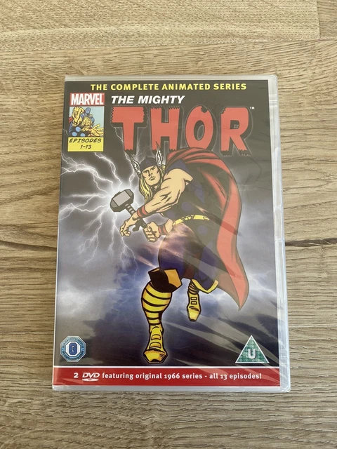 THE MIGHTY THOR / The Complete 1966 Animated Series DVD Rare New And ...