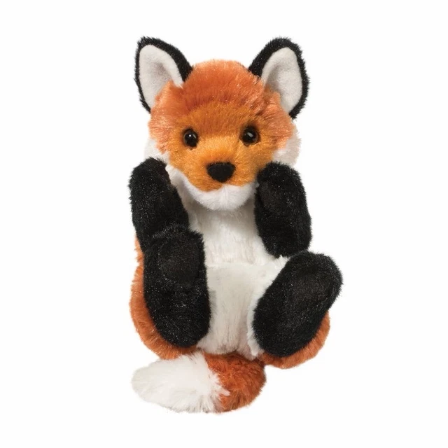 DOUGLAS LIL’ BABY Red Fox Stuffed Animal Collectible Plush Soft Toy VGC ...