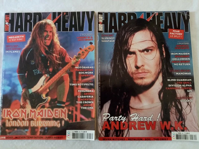 HARD N' HEAVY 2 magazine avec poster mars-avril 2002 EUR 6,00 - PicClick FR