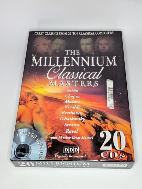 THE MILLENNIUM CLASSICAL Masters - 20 CD Collection Limited Edition ...