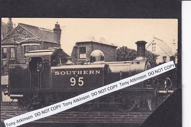 SOUTHERN RAILWAY - E1R Class 0-6-2T No. B95 - Vintage Image - # L9693 £ ...