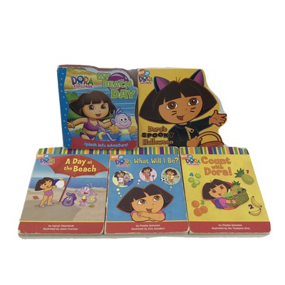 NICK JR. DORA The Explorer Board Books Set of 3 Pre-owned 1 W/Working ...