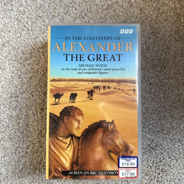 ALEXANDER THE GREAT SEALED VHS TAPES BBC Unused And Unopened Full Set £ ...