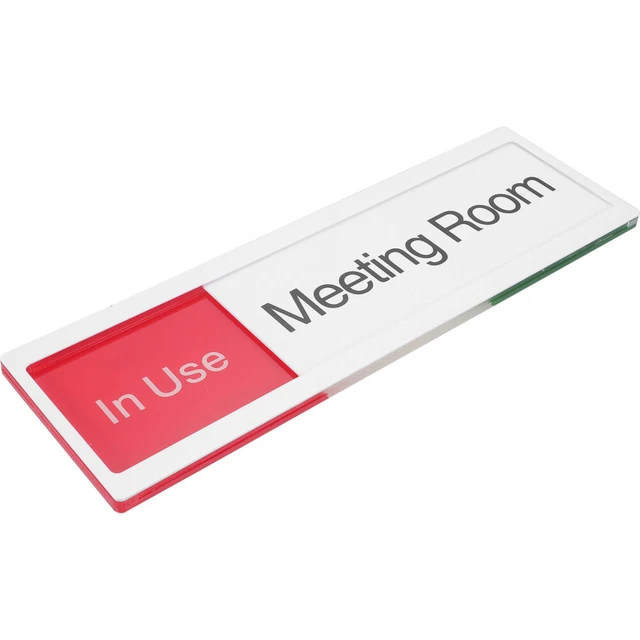 MEETING ROOM SIGNAGE Door Indicator Sign Indicator Light Office £12.42 ...