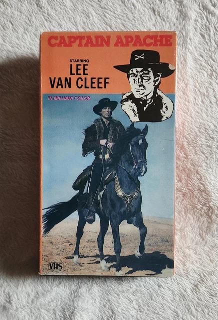 CAPTAIN APACHE VHS Film Lee Van Cleef Color, Goodtimes Home Video 1985 $5.52 - PicClick CA