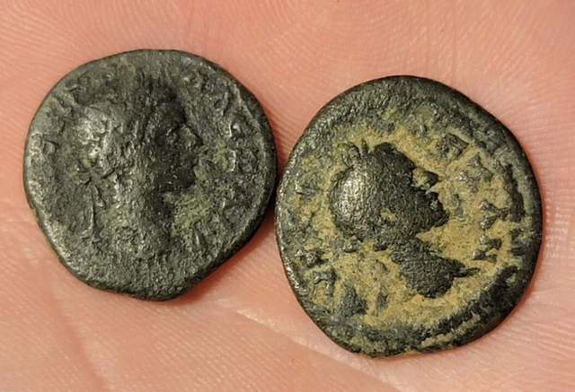 2 ROMAN PROVINCIAL Coins BUNDLE OF GRAIN EARS CAPPADOCIA $29.99 - PicClick