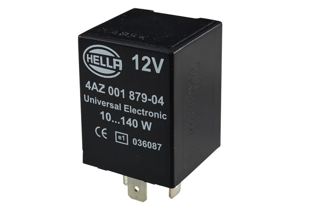 HELLA FLASHER UNIT - 12V - 3-pin connector - 4AZ001879-041 £32.54 ...