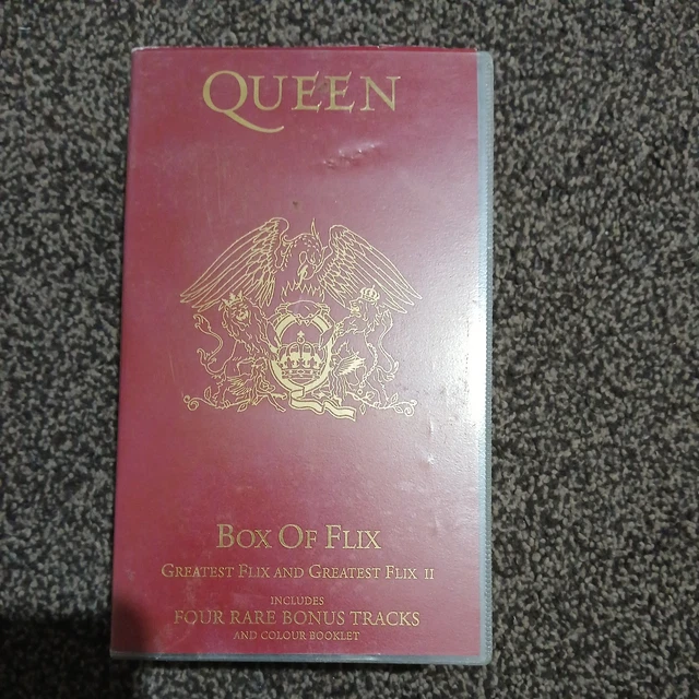 QUEEN - BOX Of Flix (Double Pack) (VHS, 1991) £2.22 - PicClick UK