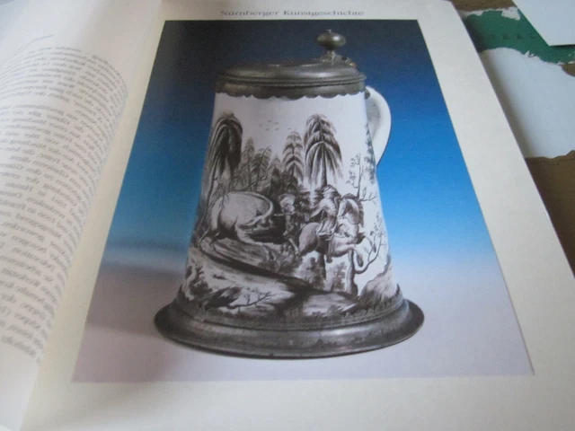 NÜRNBERG ARCHIV 3 Kunstgeschichte 3094 Henkelkrug Mathias Schmidt 1720 ...