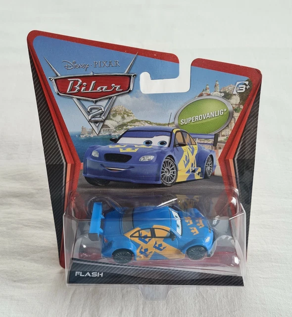 MATTEL DISNEY PIXAR Cars 2 Movie Diecast 1:55 Flash SUPER CHASE W6774 ...