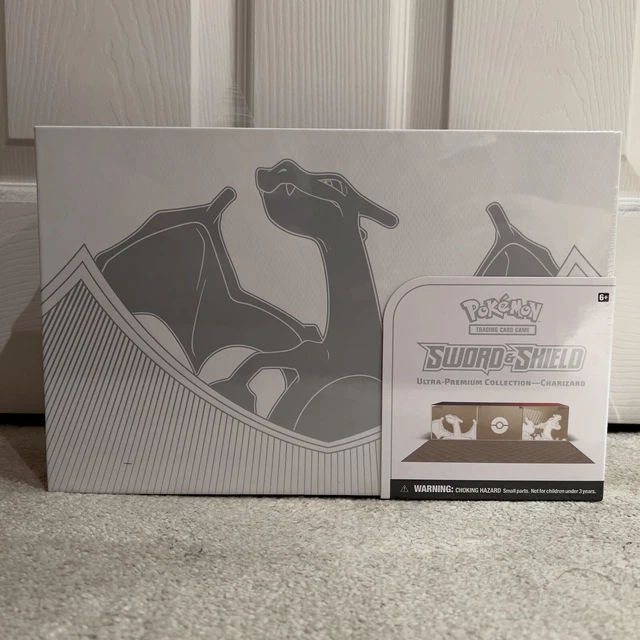 POKEMON TCG SWORD and Shield Charizard Ultra Premium Collection Box ...