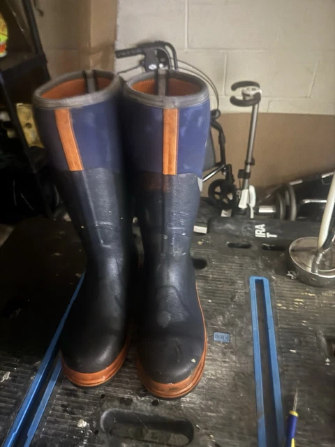 MUCK BOOT CHORE MAX ST Steel Toe Safety Boots Wellingtons Size 8 (£140 ...