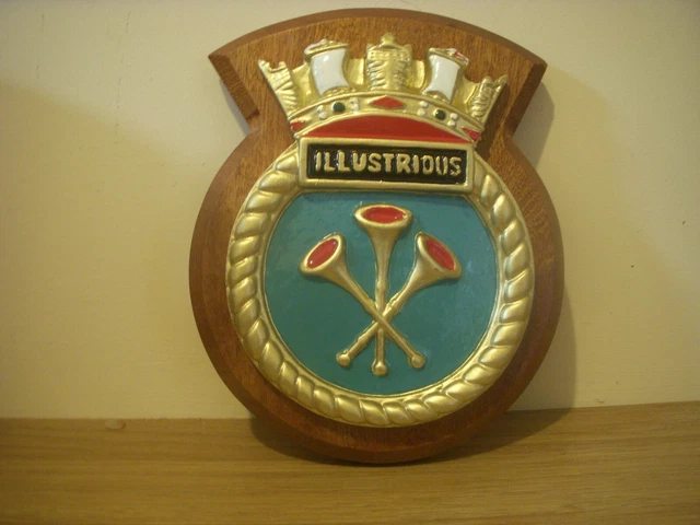 ROYAL NAVY HMS Victorious ships crest EUR 20,54 - PicClick DE