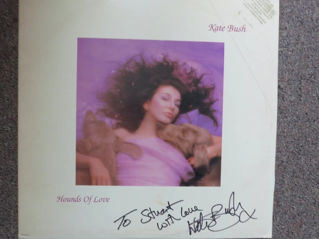 AUTOGRAPHE DÉDICACE ORIGINAL SIGNED de la Chanteuse KATE BUSH sur ...