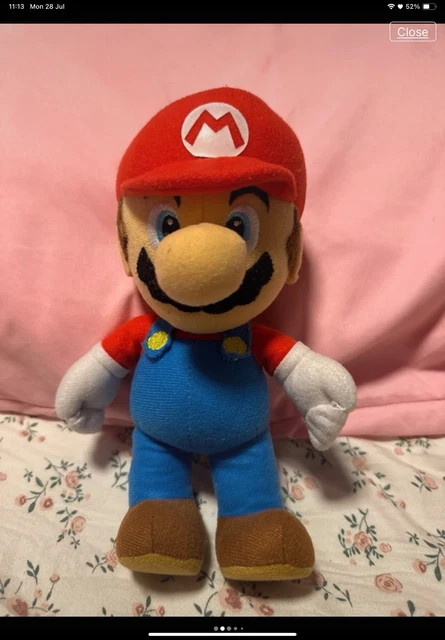 SUPER MARIO PLUSH teddy original from 2009 Nintendo great condition £2. ...