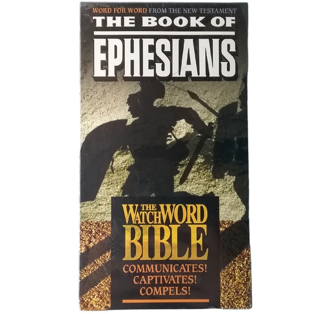 THE BOOK OF Ephesians VHS 2001 The Watch Word Bible New £7.50 - PicClick UK