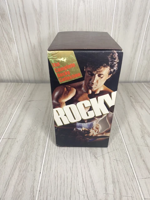 THE COMPLETE ROCKY Movie Collection 1-5 VHS Box Set Sylvester Stallone ...