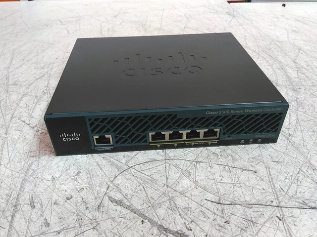 CISCO MODEL 2504 AIR-CT2504-K9 Wireless LAN Controller No PSU $72.89 ...