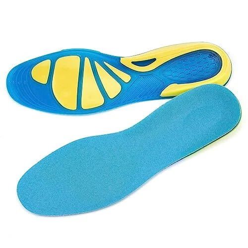 SEMELLES CHAUSSURES GEL, Silicone Semelles Orthopédiques Confort pour ...
