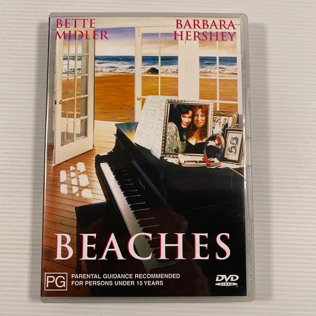 BEACHES (DVD, 1988) Bette Midler Barbara Hershey Region 4 $5.75 ...