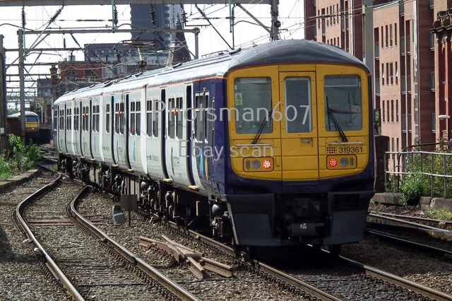 CLASS 319 319361, 4 car EMU, in new Northern @ Manchester Oxford Road £ ...