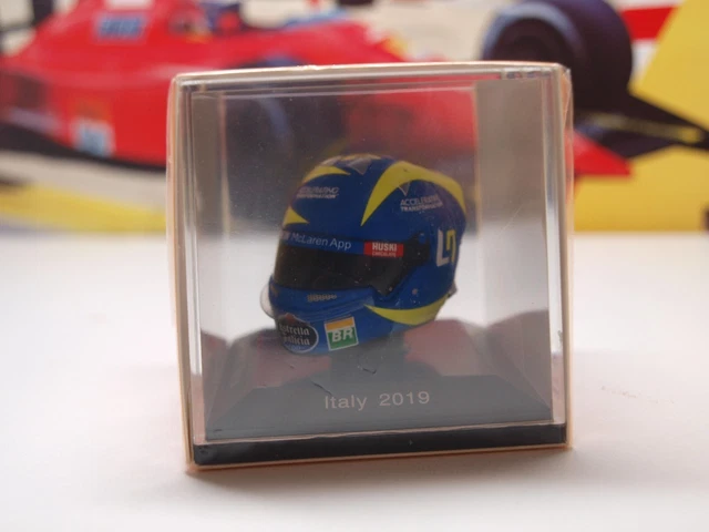 SPARK MODEL / F1 2019 McLAREN TEAM - LANDO NORRIS - 1:8 SCALE HELMET ...