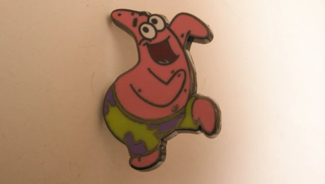 SPONGEBOB PATRICK STAR Character Vintage UNIVERSAL STUDIOS Lapel Pin ...