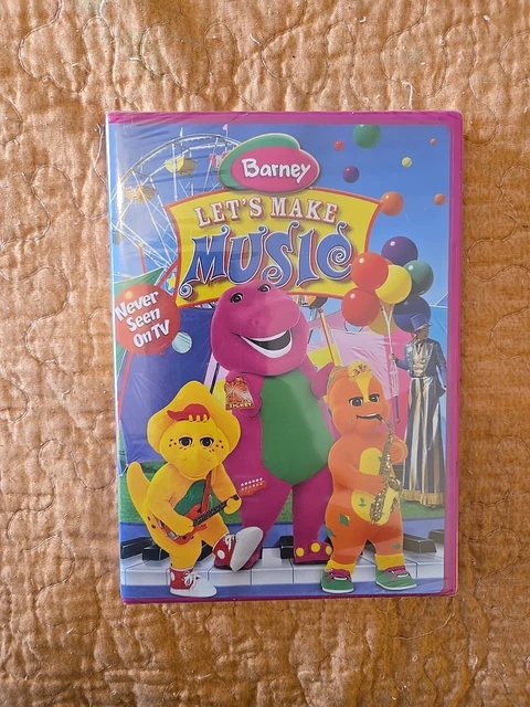 BARNEY DVD: LET'S Make Music - Never Seen On Tv With Baby Bop and BJ ...