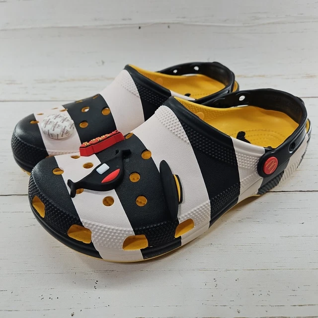 CROCS X MCDONALDS Hamburglar Classic Clog Mens Size 9 Womens Size 11 ...