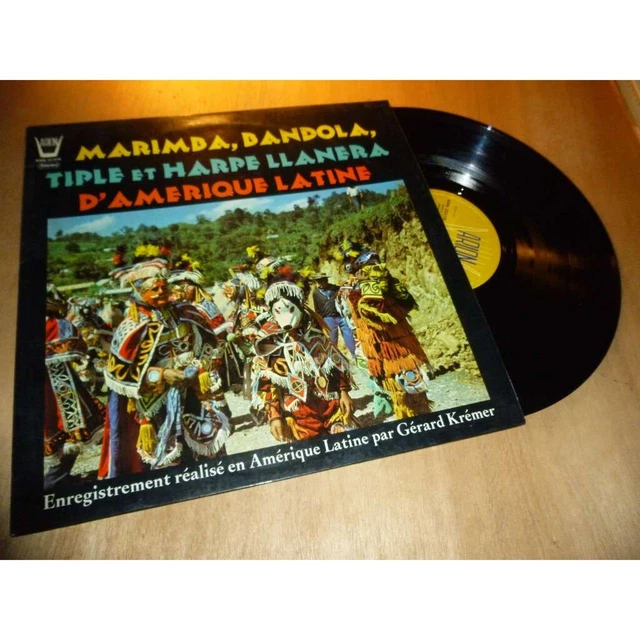 GERARD KREMER MARIMBA bandola tiple et harpe llanera d'amerique latine ...